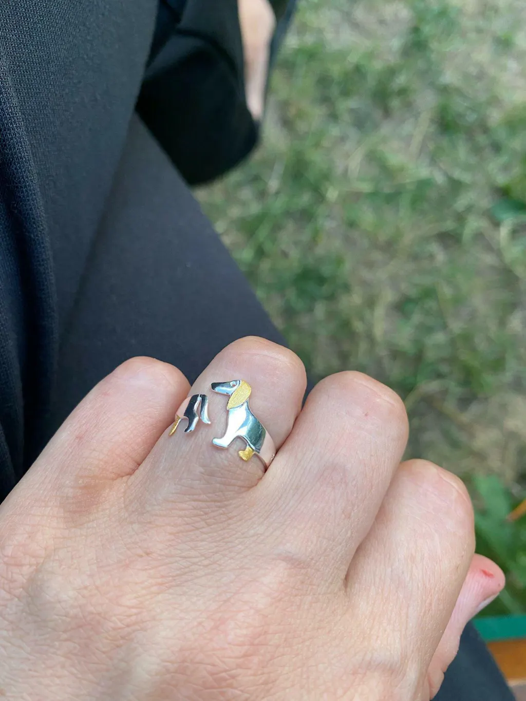 Daschund Sausage Dog Ring – Barkermeow