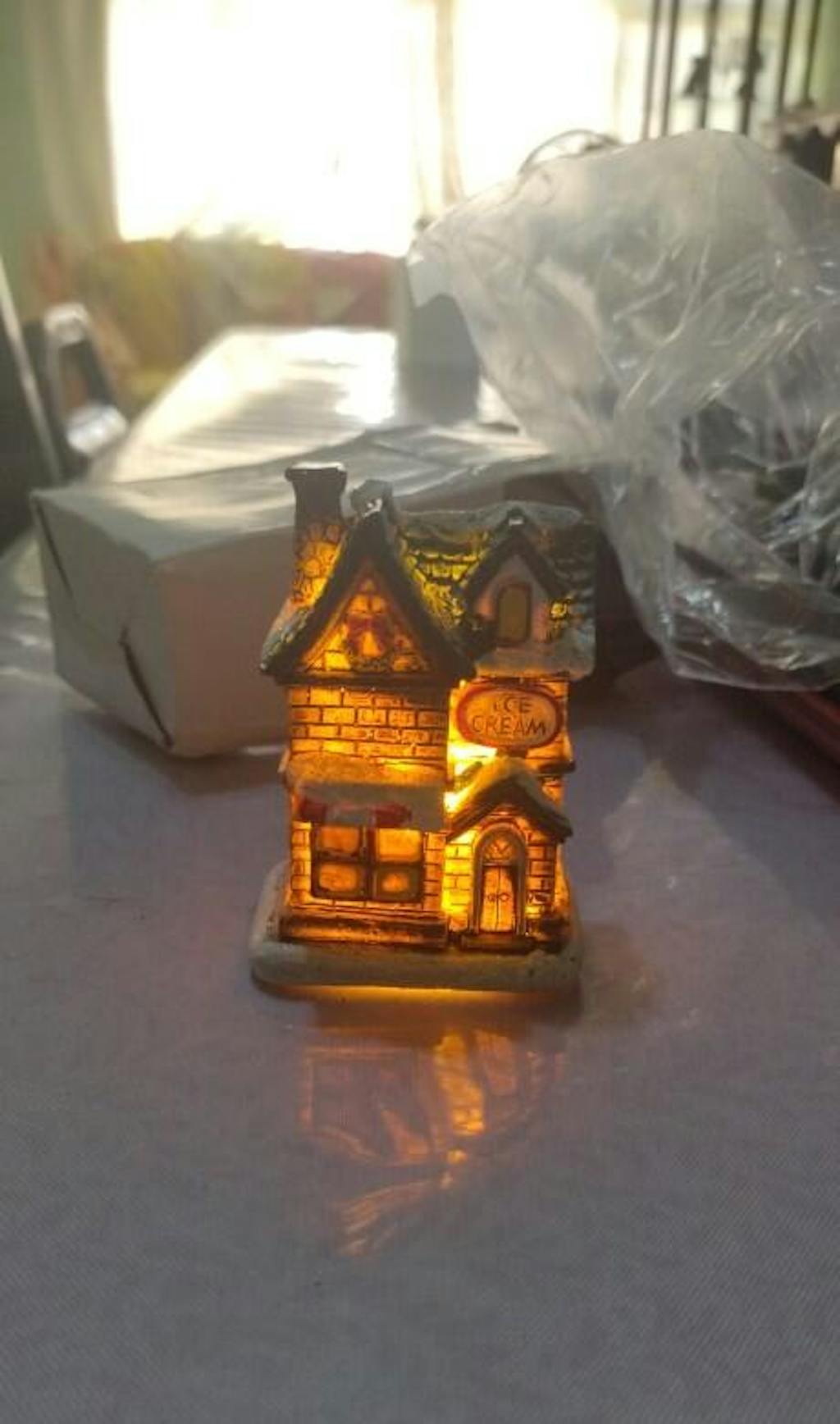 Christmas Tree LED Cottage House – Barkermeow