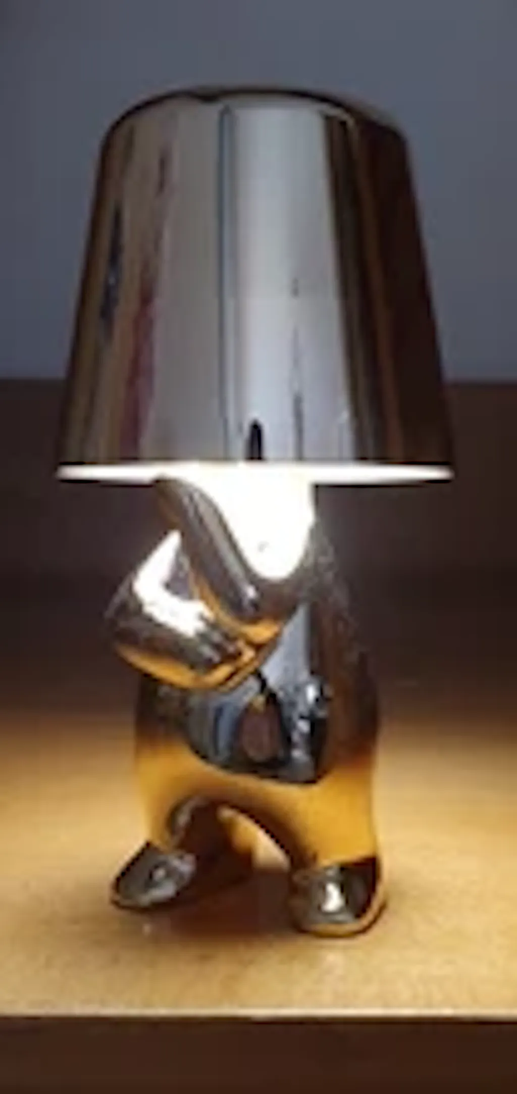 Little Shy Man Weener And Golden Man Night Lamp – Barkermeow