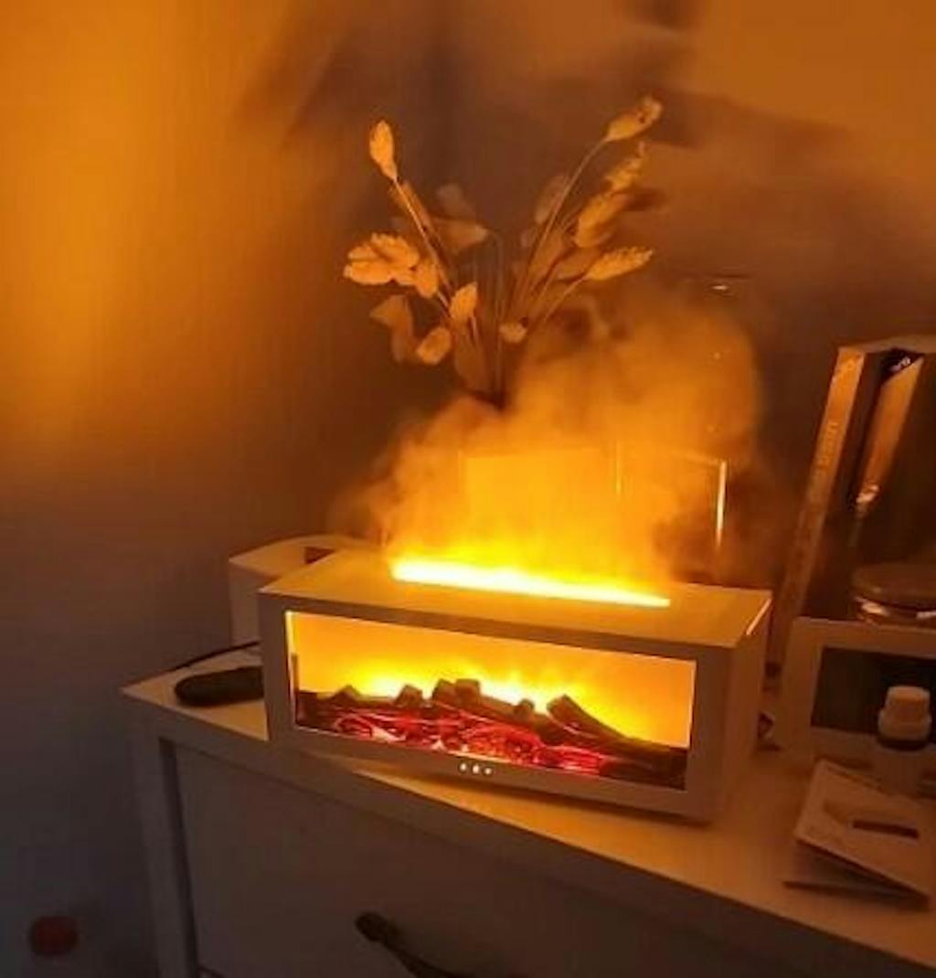 Misty Fireplace Humidifer – Barkermeow