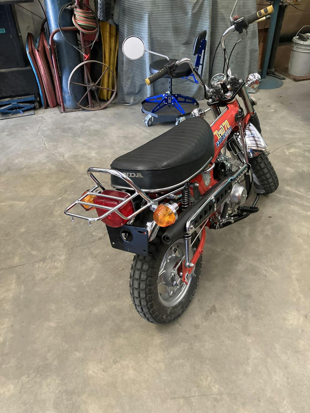 CT70 Rear Luggage Rack – Bart Moto Co