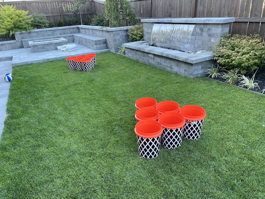 BasketPong™ Backyard Game Set | BasketPong