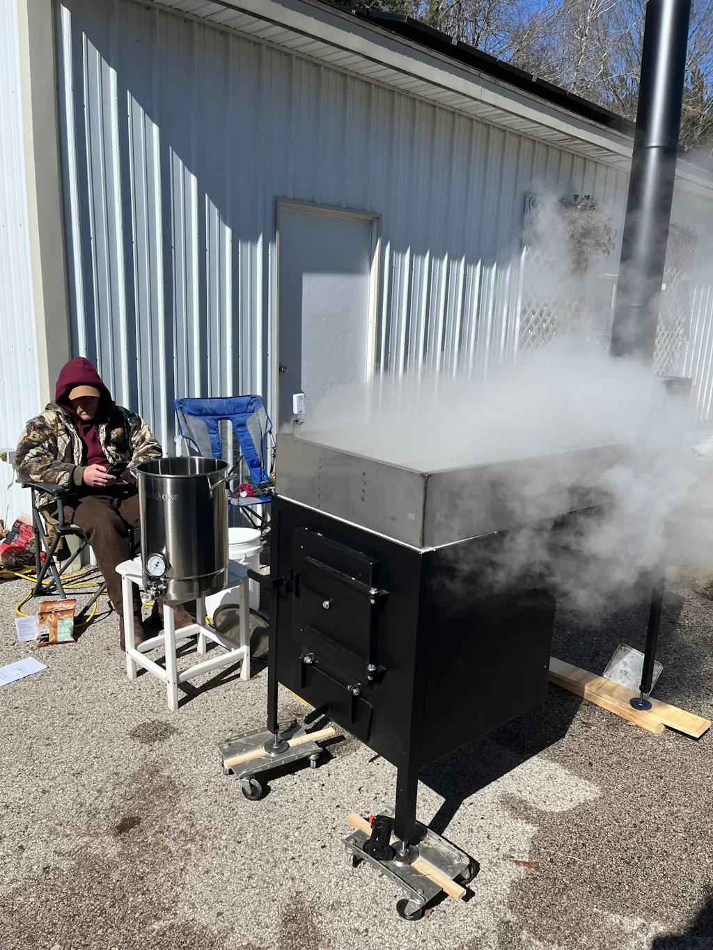 2 X 4' Maple Syrup Evaporator | Bassett Maple Co.