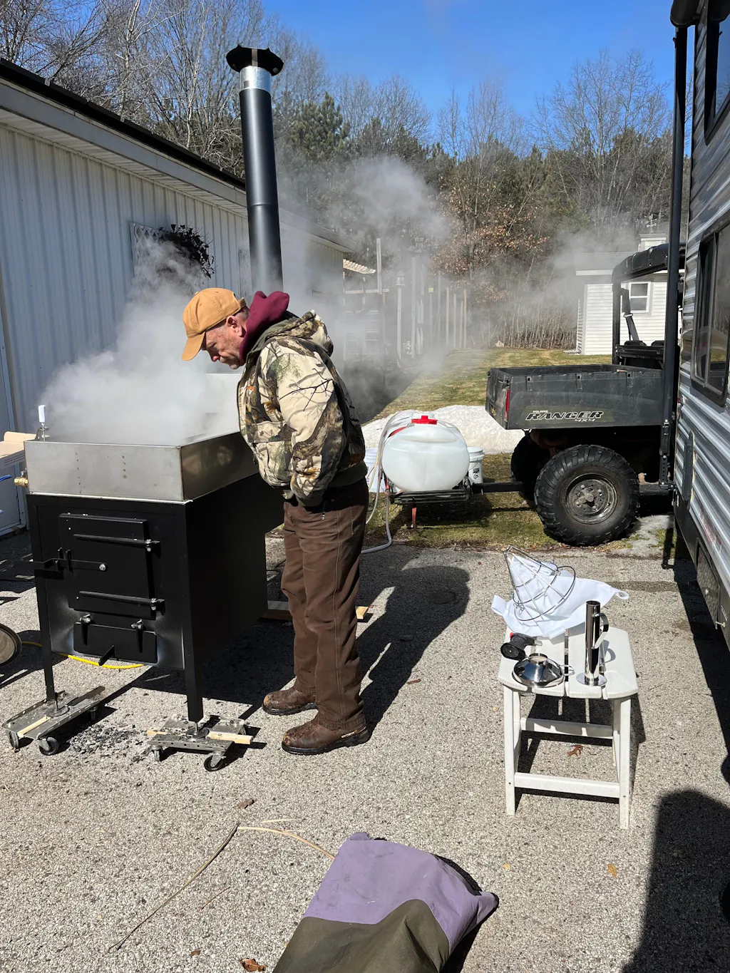2 X 4' Maple Syrup Evaporator | Bassett Maple Co.