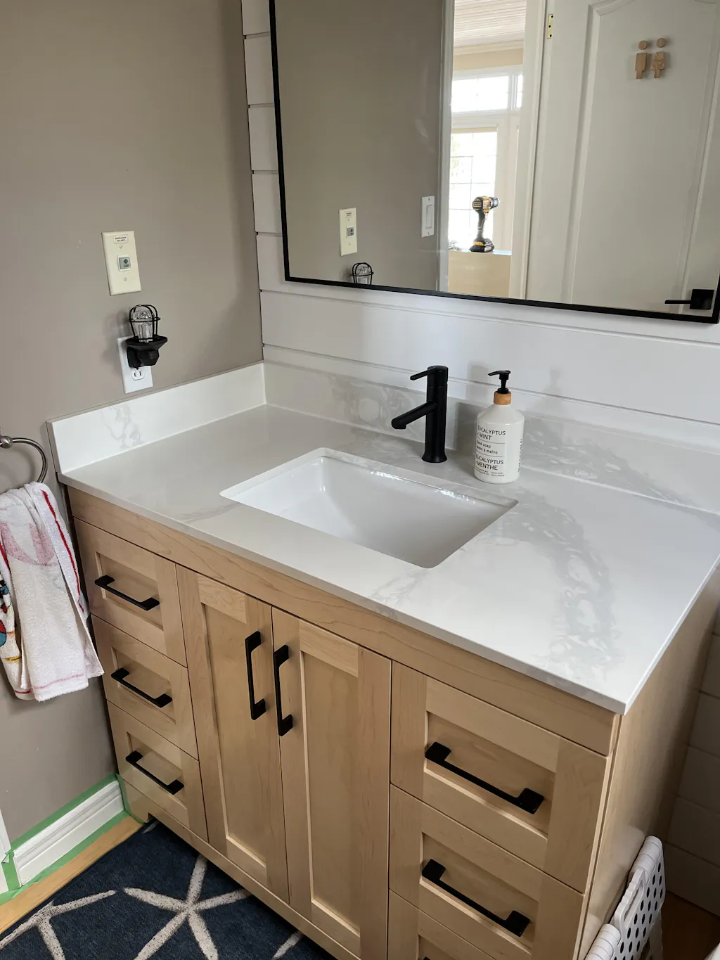 Chester 72 Solid Wood Vanity - Bathroom Vanity Canada