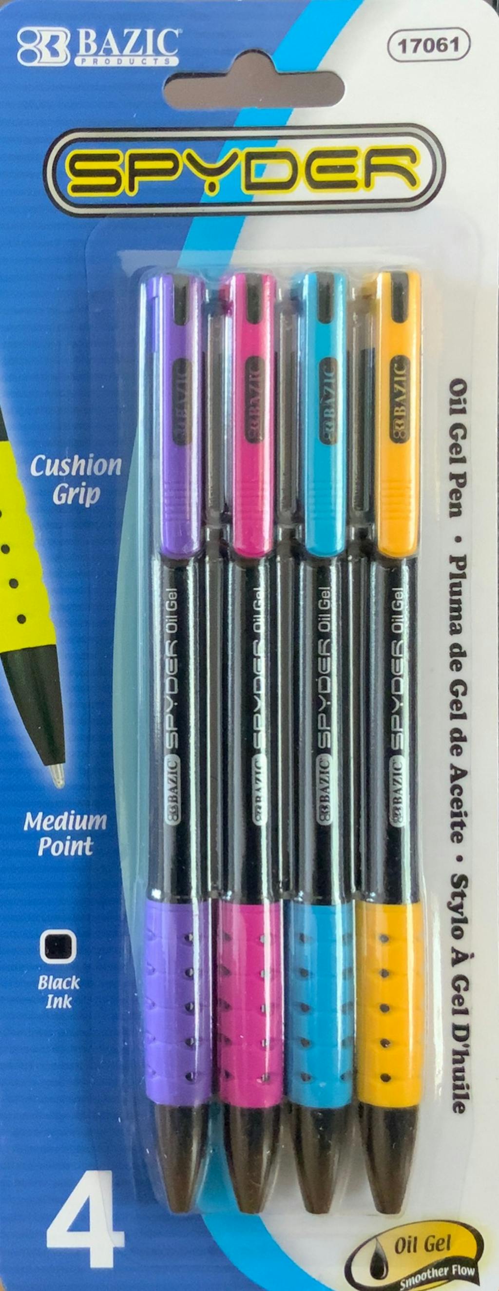 BAZIC Spyder FUSE Tech Ink Retractable Pen (4/Pack) – BAZIC Store