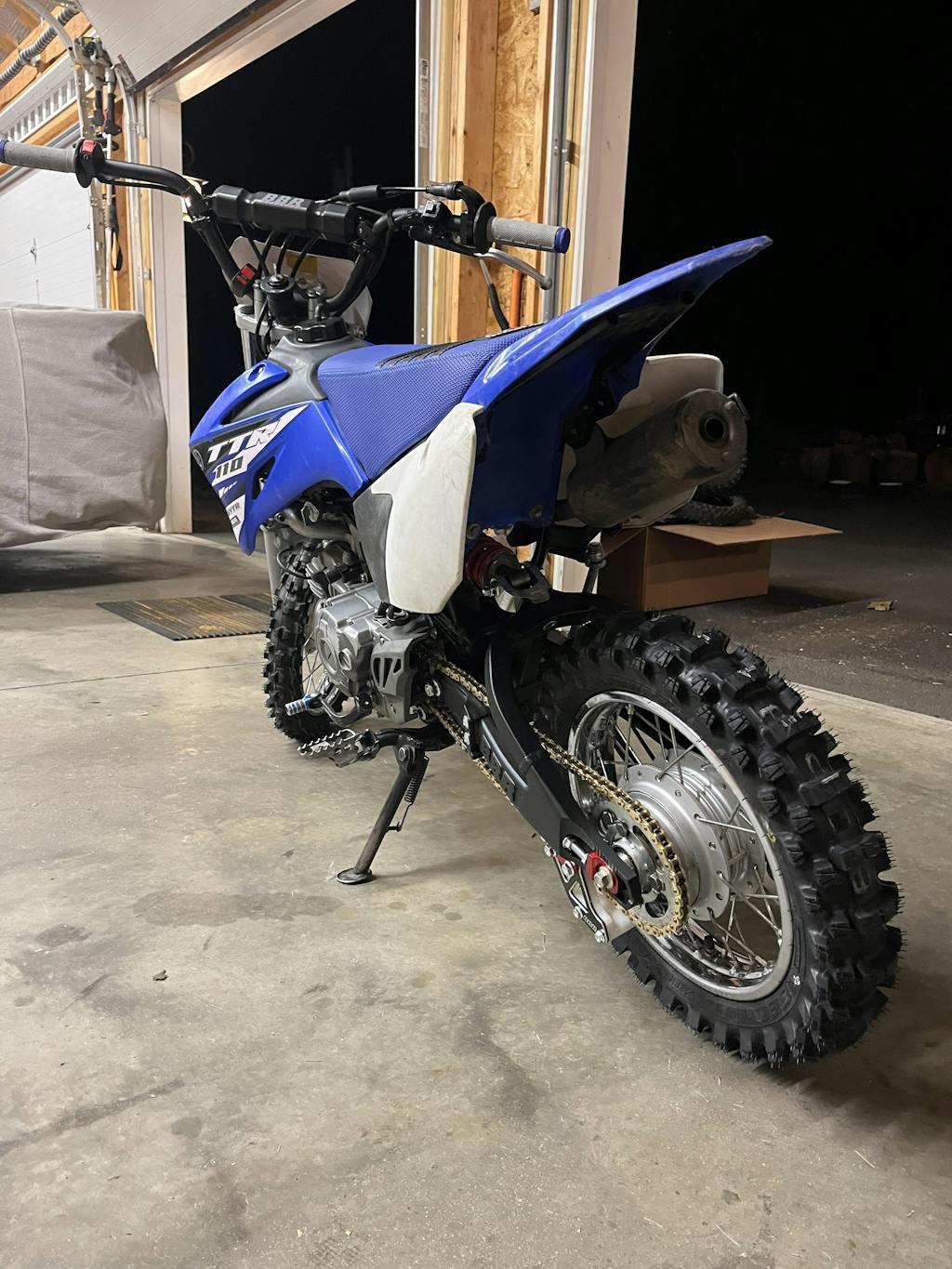 Swingarm - Stock Comp Signature TTR110 (Includes Chain Guide) – BBR ...