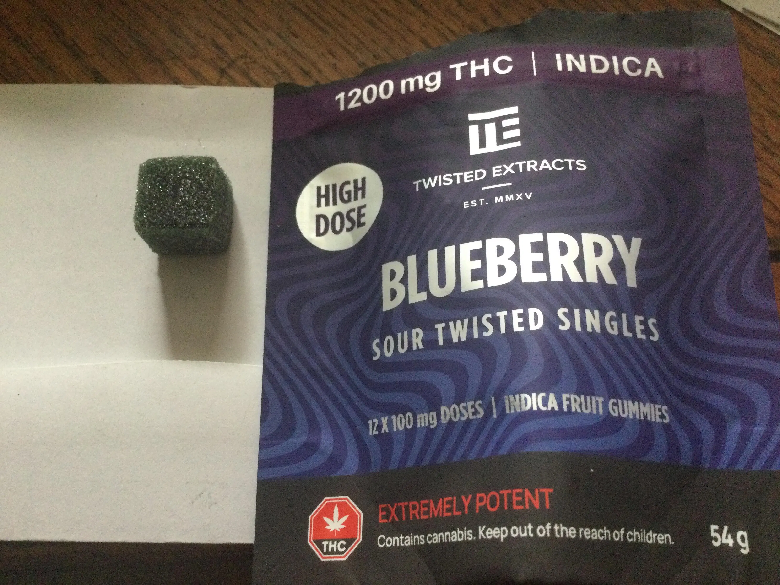 Twisted Extracts - Twisted Singles Sour Cannabis Gummies (160mg/1200mg ...