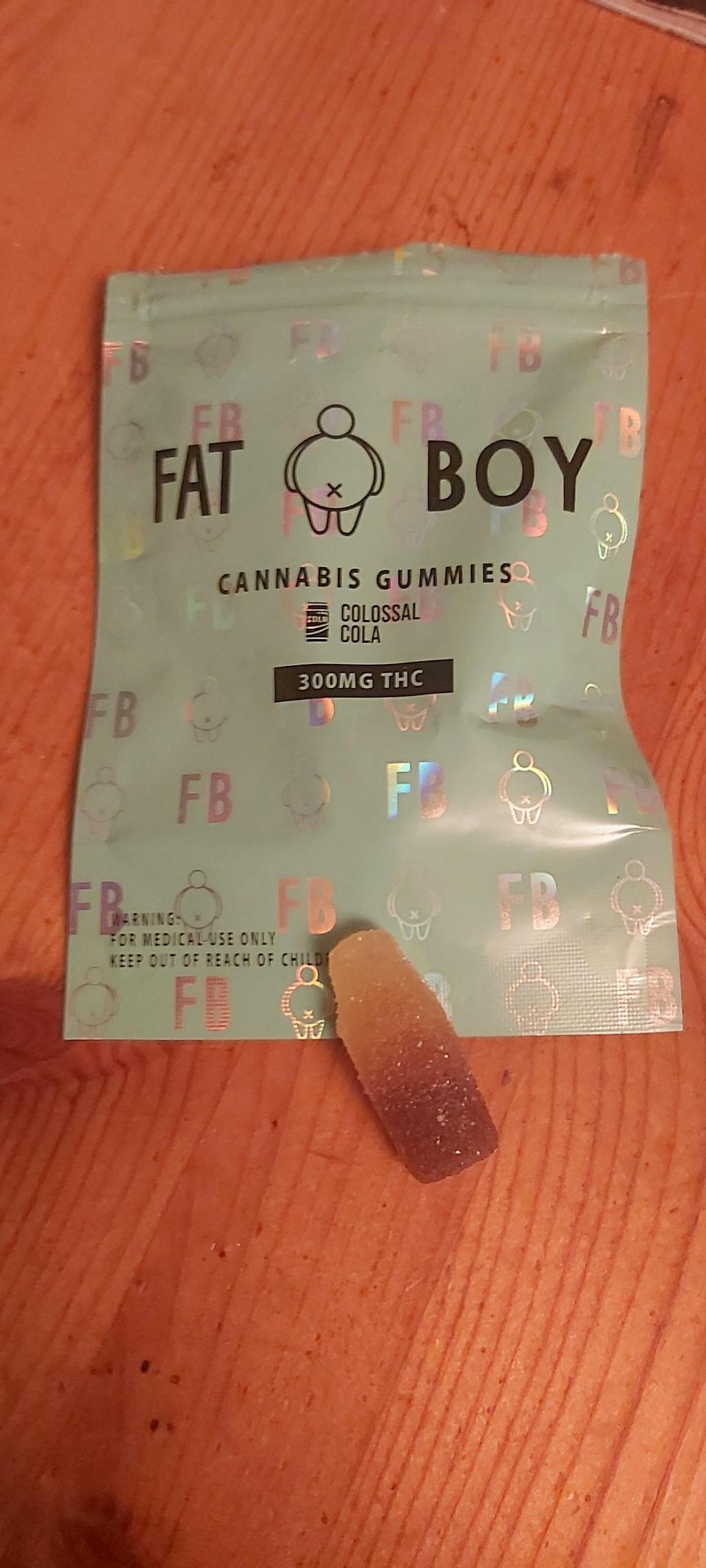 Fat Boy - Cannabis Gummies (300mg THC) - BC Bud Supply