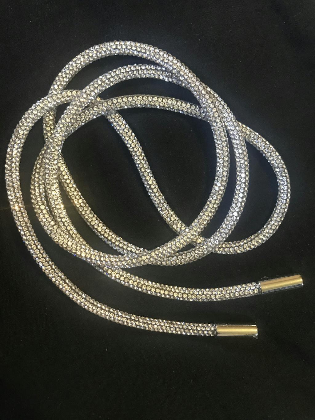 Crystal Rhinestone Hoodie Strings - Rhinestone Rope - Rhinestone String ...