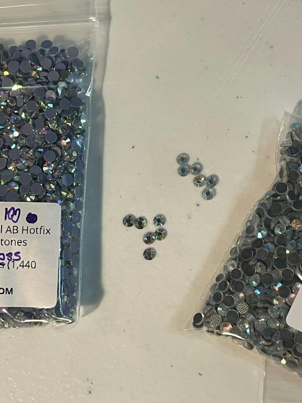 DMC Crystal AB Glass Hotfix Rhinestones - Hotfix Rhinestone – Be Createful
