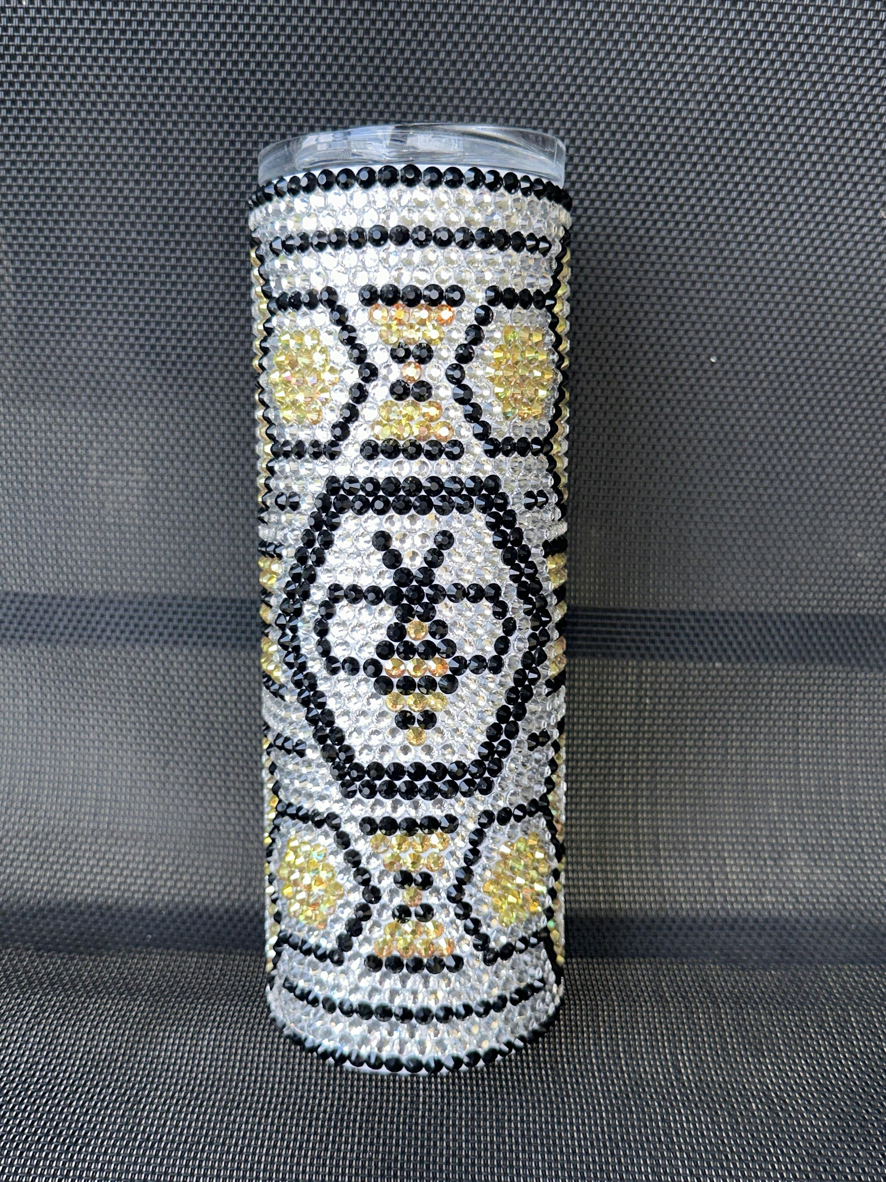 Be Createful - Flatback Foil Silver Hematite Glass Rhinestones