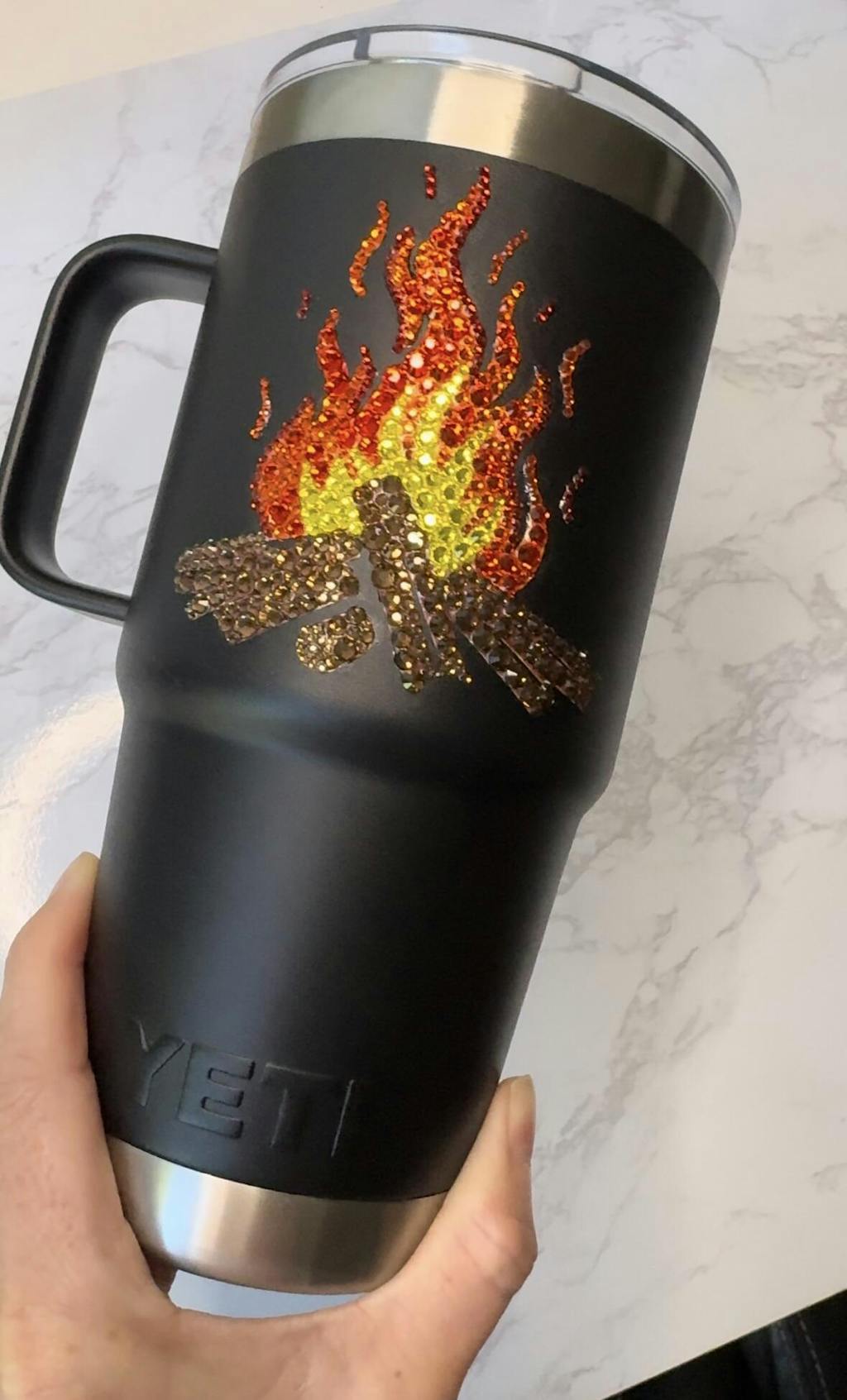 Be Createful - Jet Black Korean Glass Hotfix Rhinestones