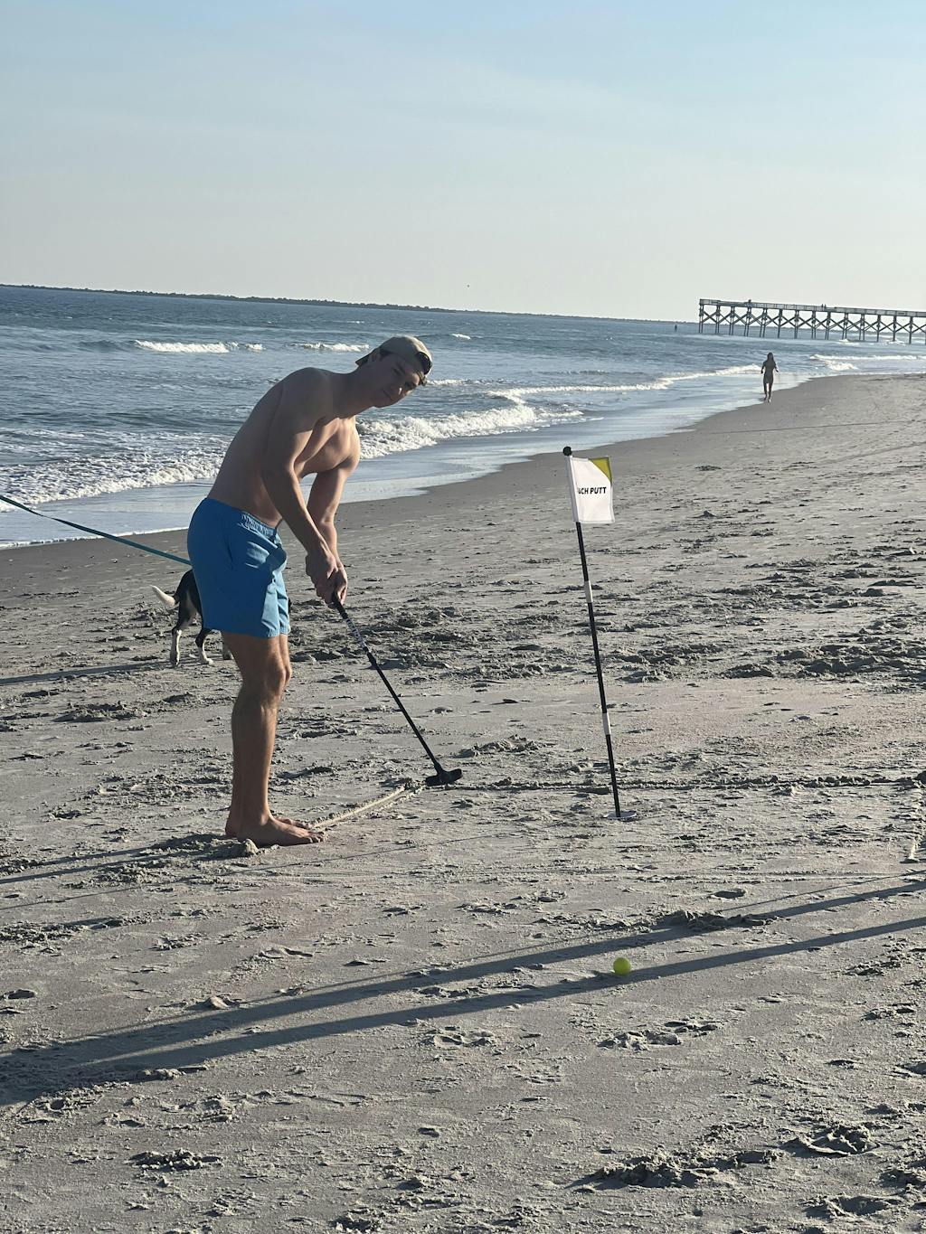 Original Beach Putt - Beach Golf Set - with (2) Adjustable Beach Putt