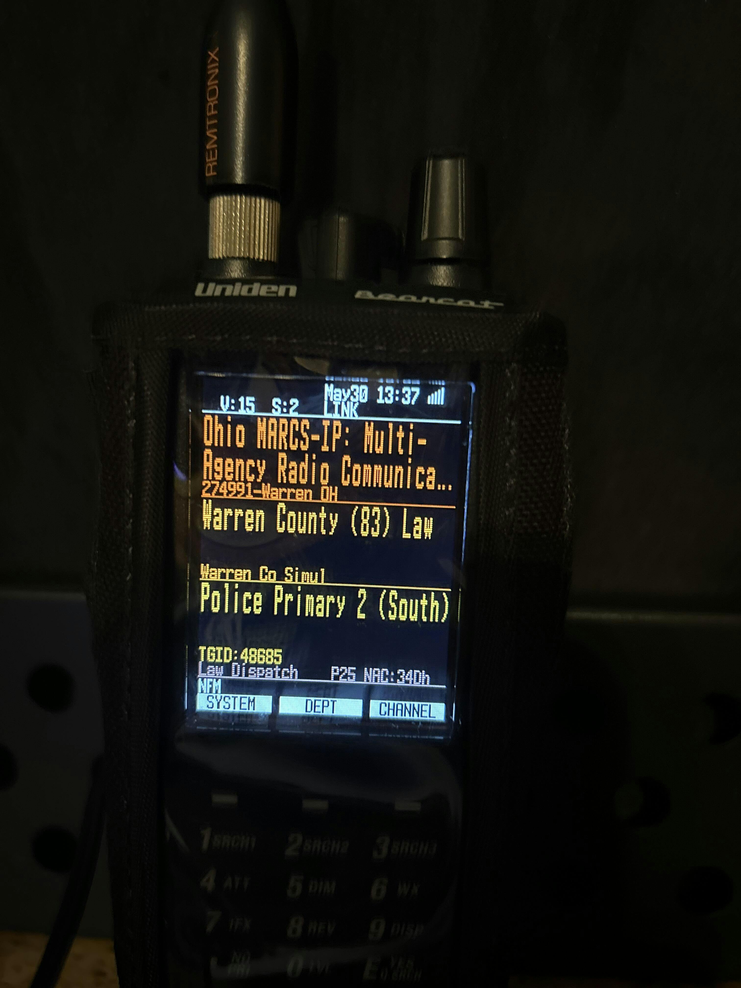 Uniden SDS100 Digital Police Scanner |Digital Police Scanner Radio – BearcatWarehouse is an ...