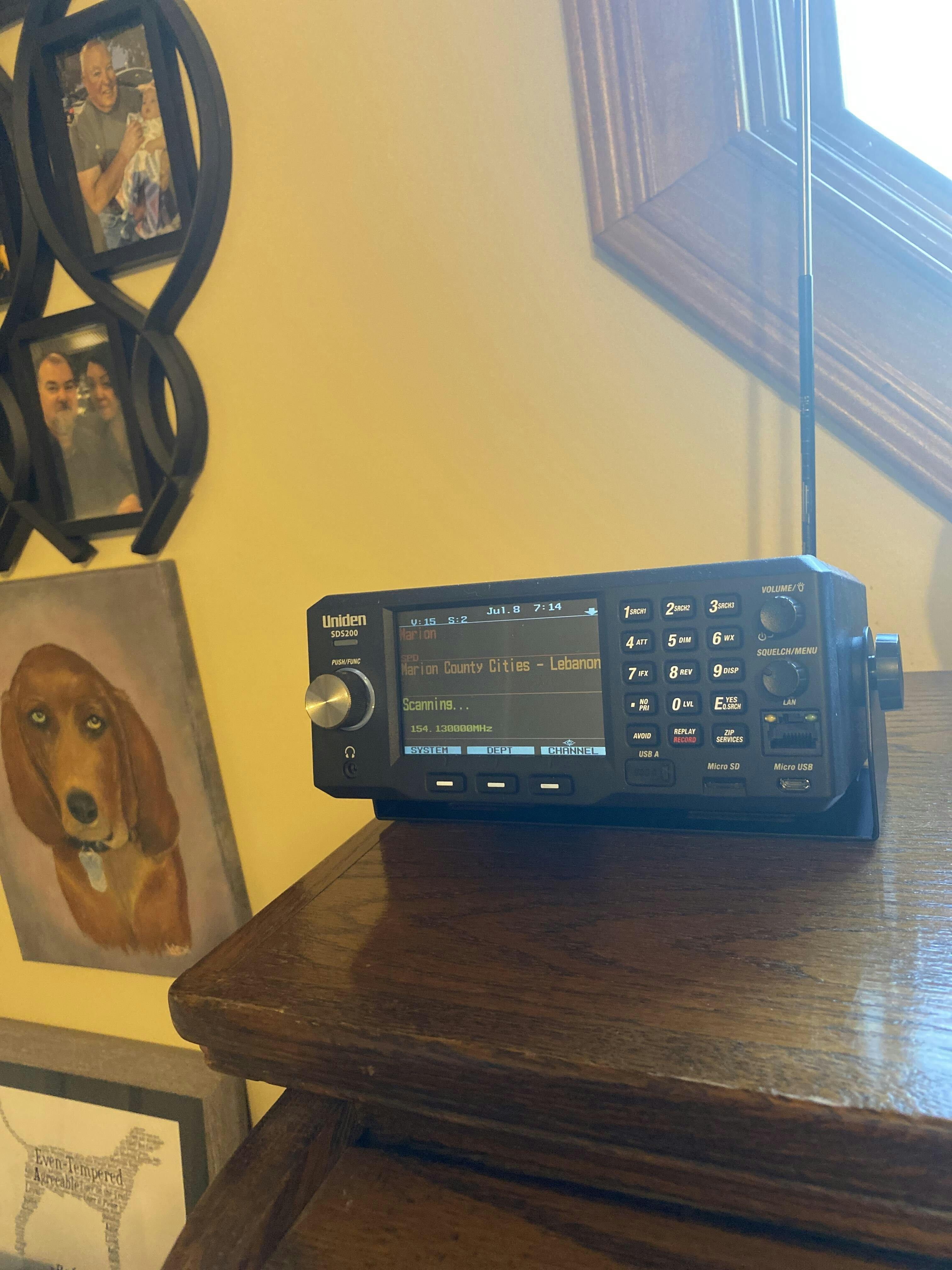Uniden SDS200 Police Scanner | Bearcat Handheld Digital Police Radio ...