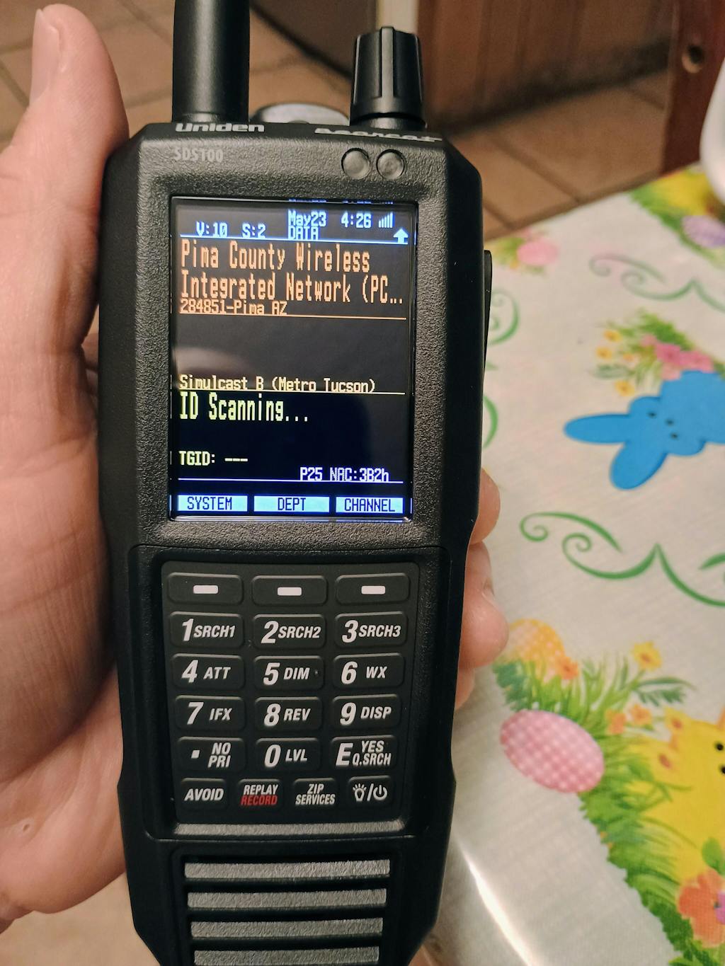 Uniden SDS100 Digital Police Scanner |Digital Police Scanner Radio ...