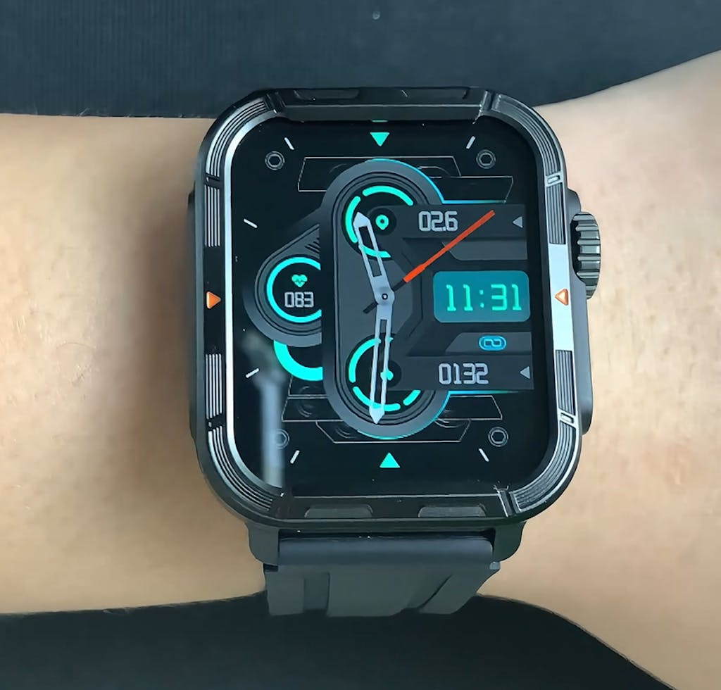 BEARSCOME VEE PRO Rugged Sports Smartwatch for Body composition /ECG/