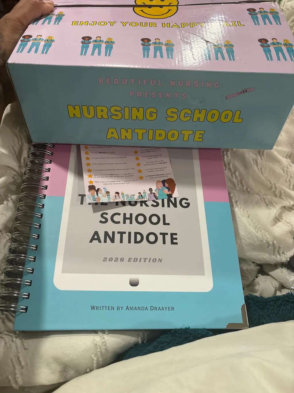 The Nursing School Antidote | SPIRAL BOUND | – BeautifulNursing