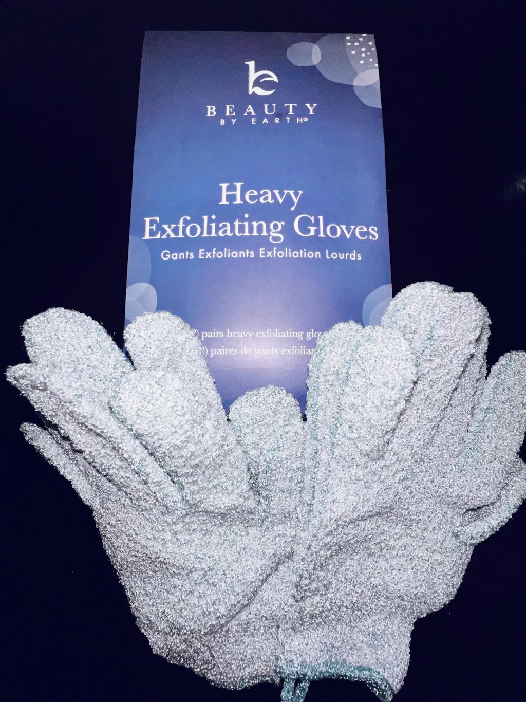 Exfoliating Gloves (Medium Exfoliation) – Beauty by Earth