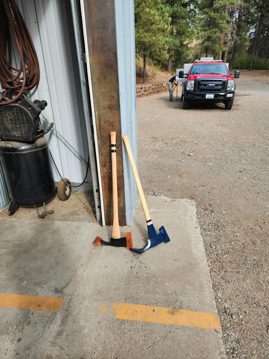 40" Double Bit Axe Handle / Pulaski Fire Axe/ American Hickory | Beaver ...