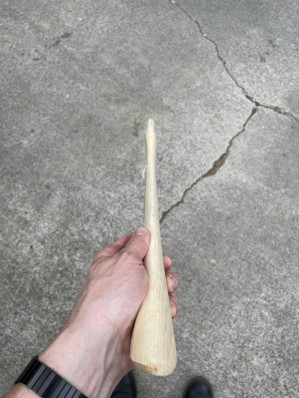30" Single Bit Bent Grip French Favorite Pattern American Hickory ...