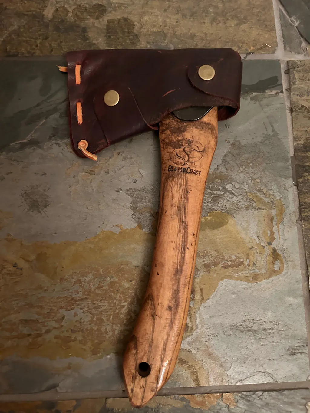 Bushcraft Carving Hatchet – Compact Multi-Purpose Steel Axe for Campin ...