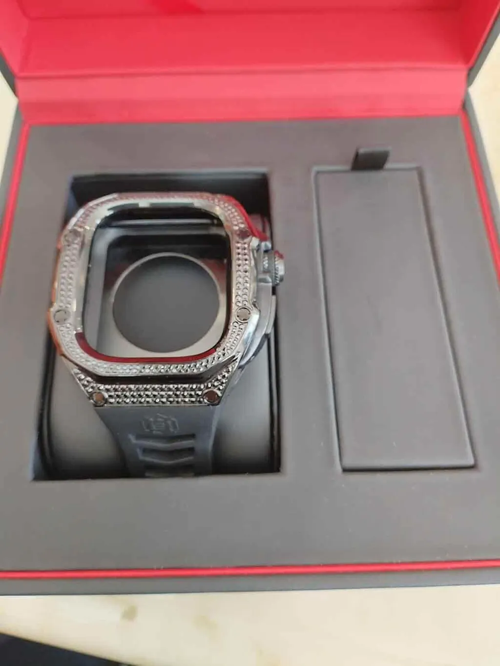 316 Stainless Steel Luxury Apple Watch Series 46MM Case | Beeasy