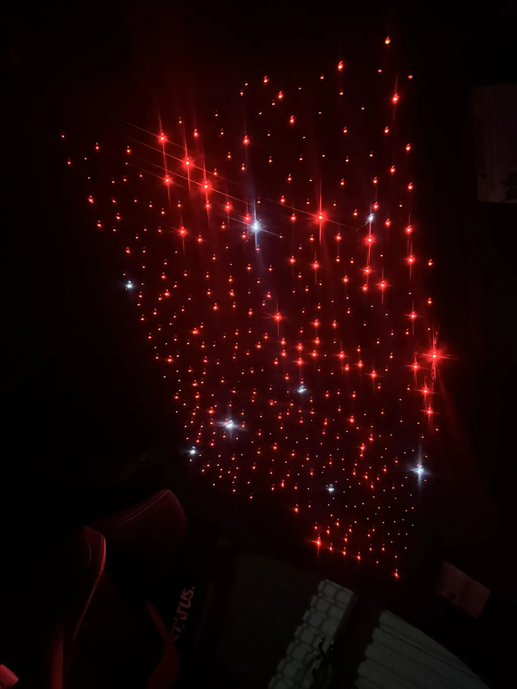 New Upgraded Twinkle RGBW Starlight Headliner Kit for Car/Home Use,Sta ...