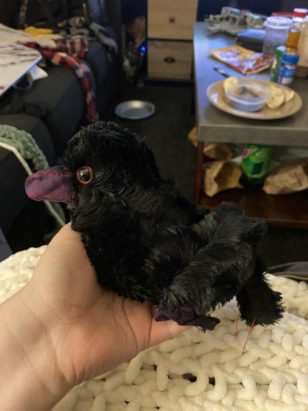 Crow Stuffed Animal Sewing Pattern - Digital Download – BeeZeeArt