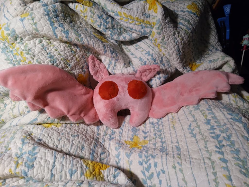 Mothman Plush Sewing Pattern - Digital Download – BeeZeeArt