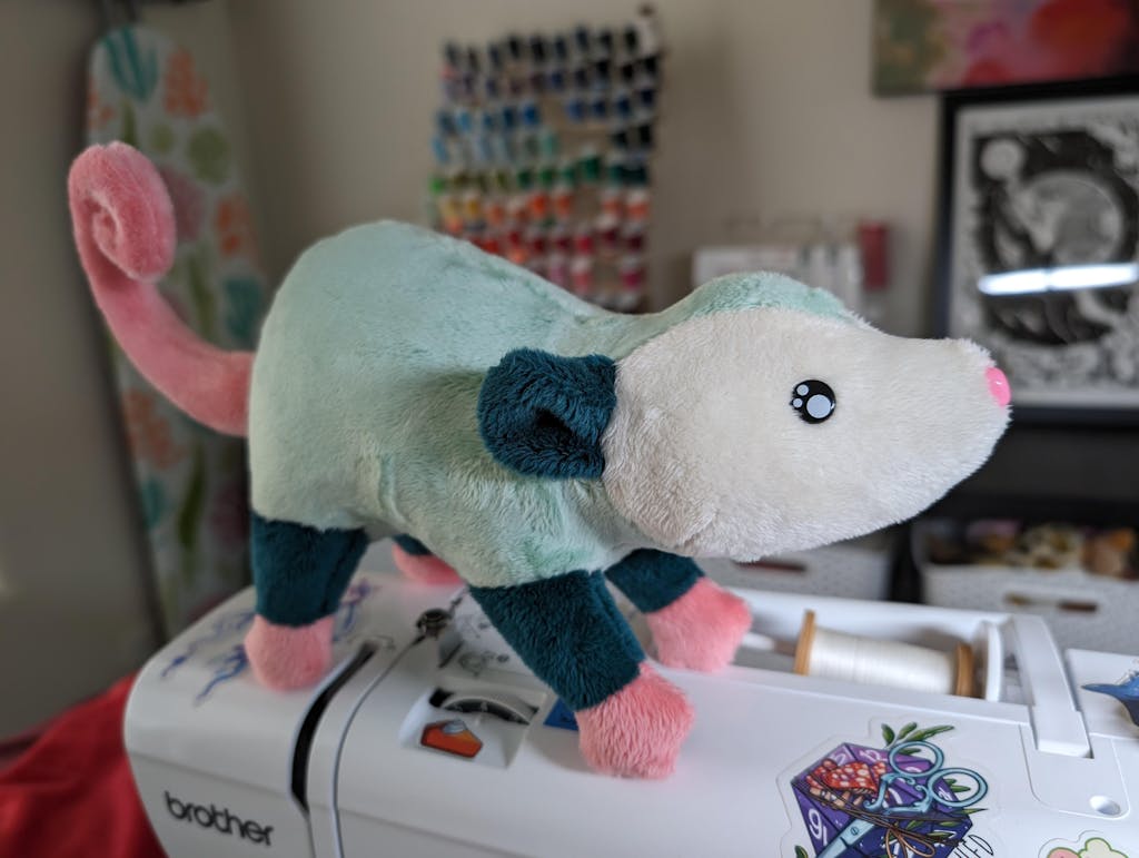 Opossum Stuffed Animal Sewing Pattern - Digital Download – BeeZeeArt