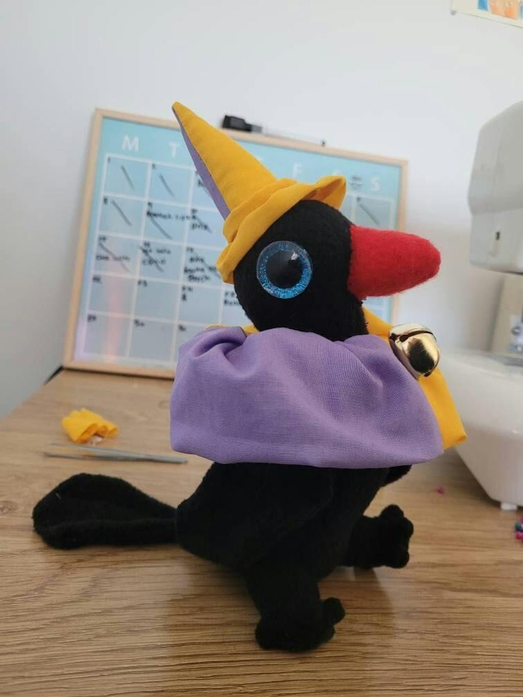 Crow Stuffed Animal Sewing Pattern - Digital Download – BeeZeeArt