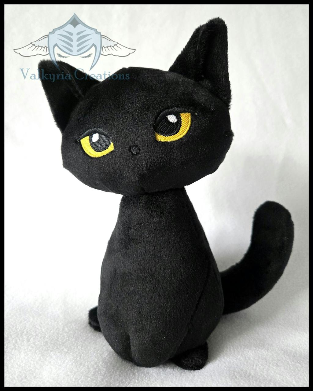 Sitting Kitty Cat Stuffed Animal Sewing Pattern, PDF Plush Pattern - D ...