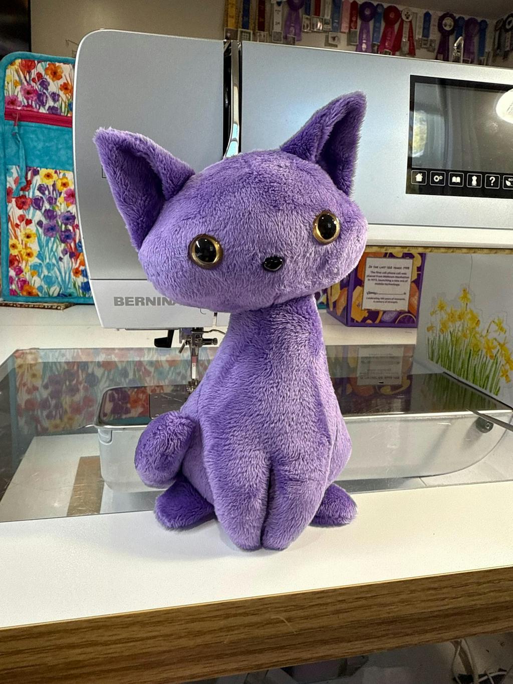 Sitting Kitty Cat Stuffed Animal Sewing Pattern, PDF Plush Pattern - D ...