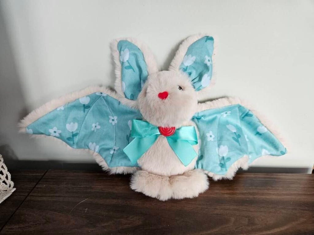 Bat Stuffed Animal Sewing Pattern - Digital Download – BeeZeeArt