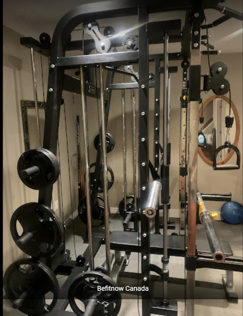 Heavy Duty Multi-Function Smith Machine | Home gym Equipment – BefitNow ...