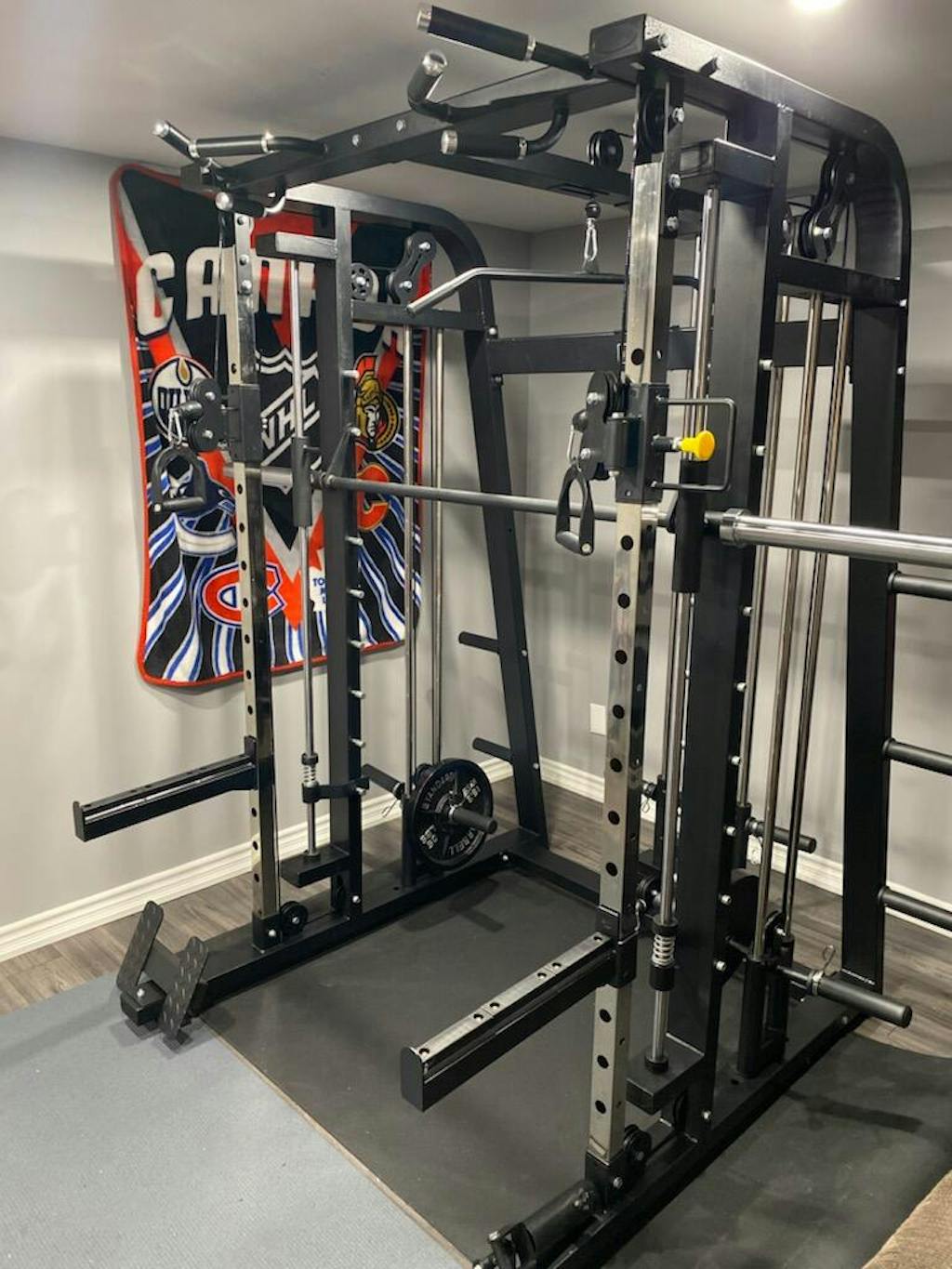 Heavy Duty Smith Machine | Home gym Equipment – BefitNow Canada