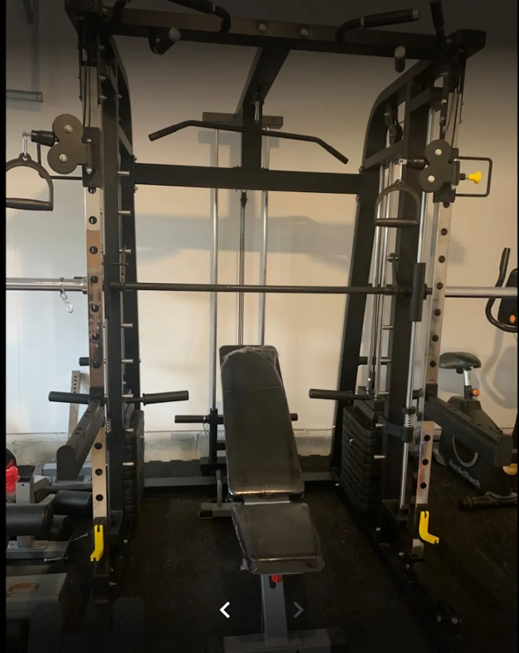 Mr. Monster Commercial Smith Machine Functional Trainer
