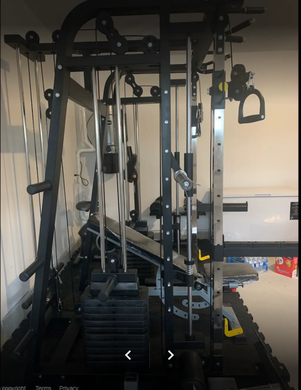 Mr. Monster Commercial Smith Machine Functional Trainer