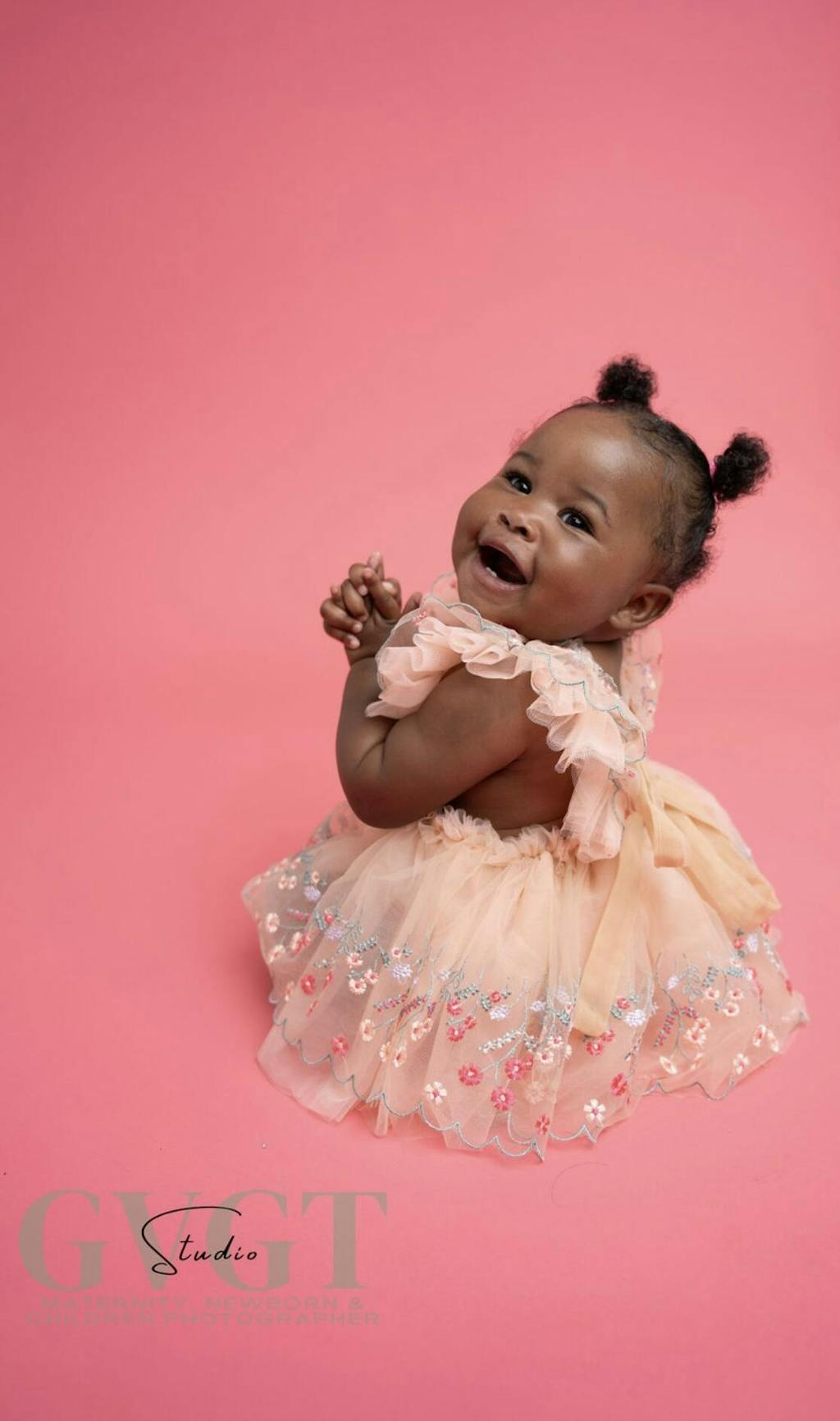 Pretty Me Baby Tulle Romper Dress - Peachy Pink – Before & Ever