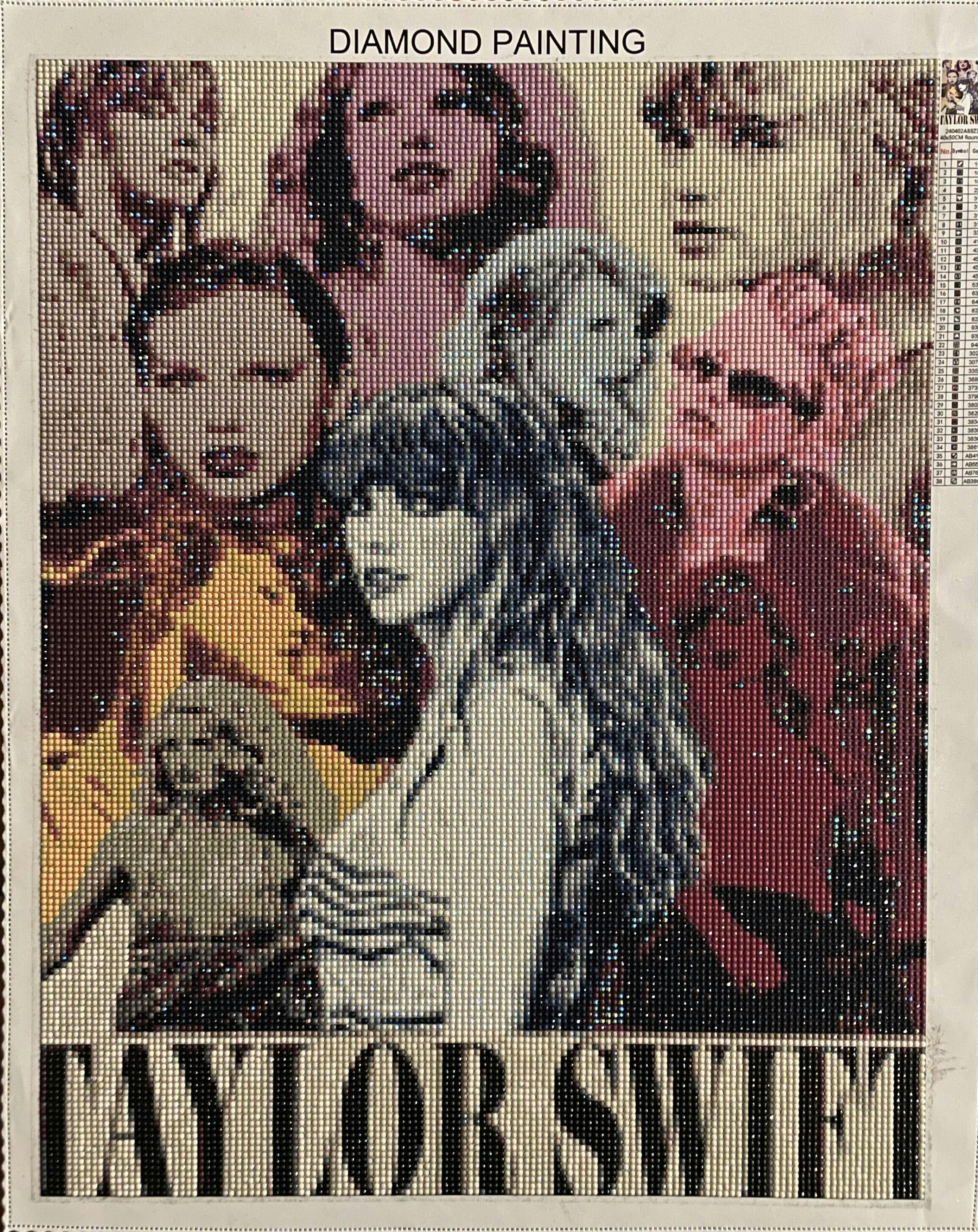 Taylor Swift Inspired Diamond Art Kits