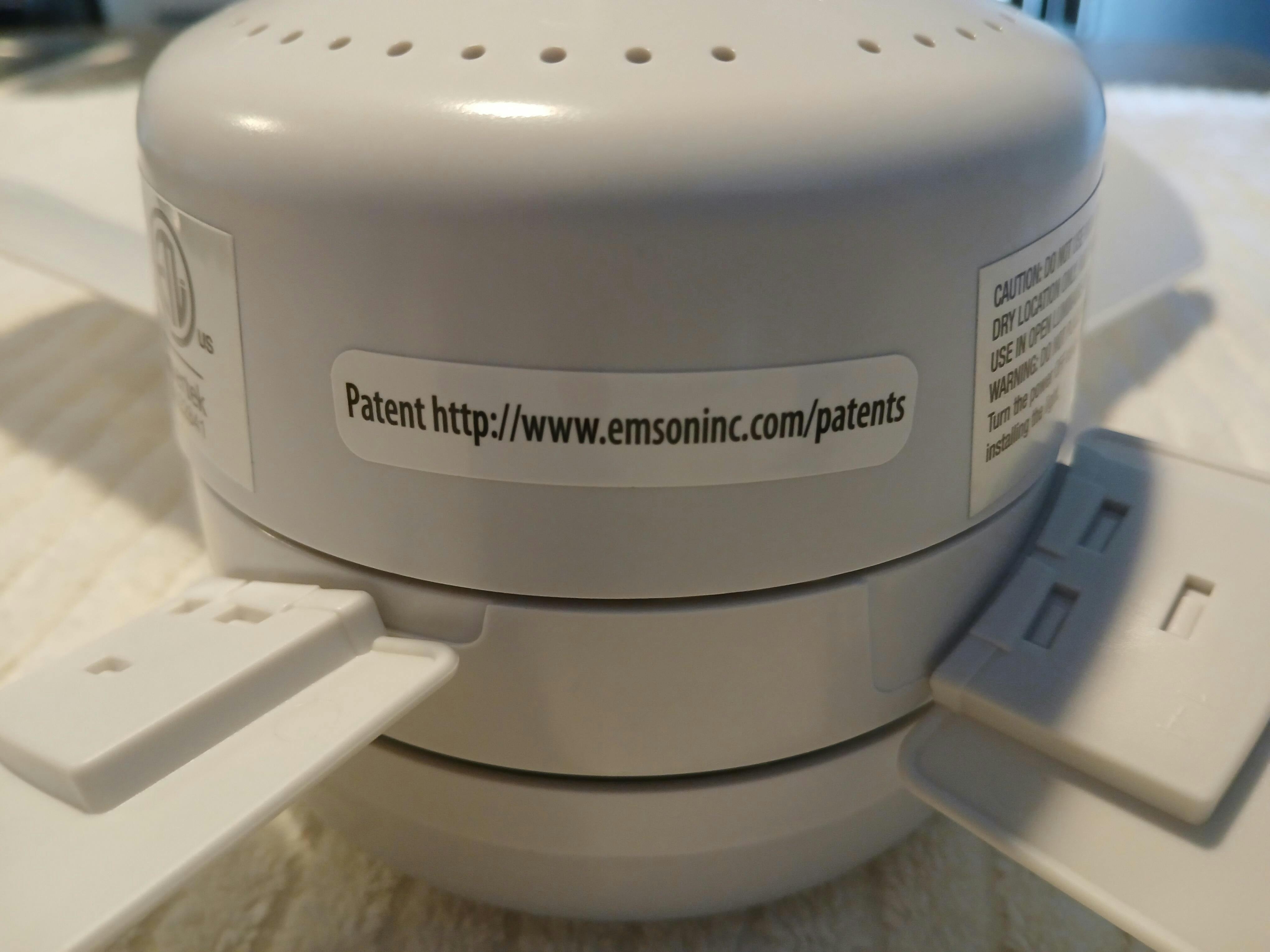 Bell + Howell Screw-In Socket Fan - Remote Controlled Socket Ceiling F