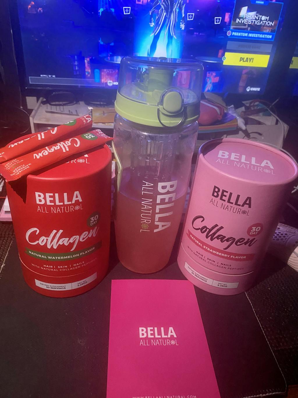 Strawberry Collagen Powder – Bella All Natural