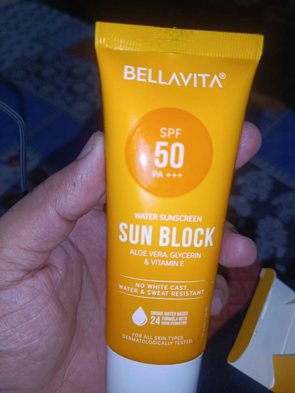 Water Based Sunscreen SPF 50 PA+++ | Lightweight & Non-Greasy ...