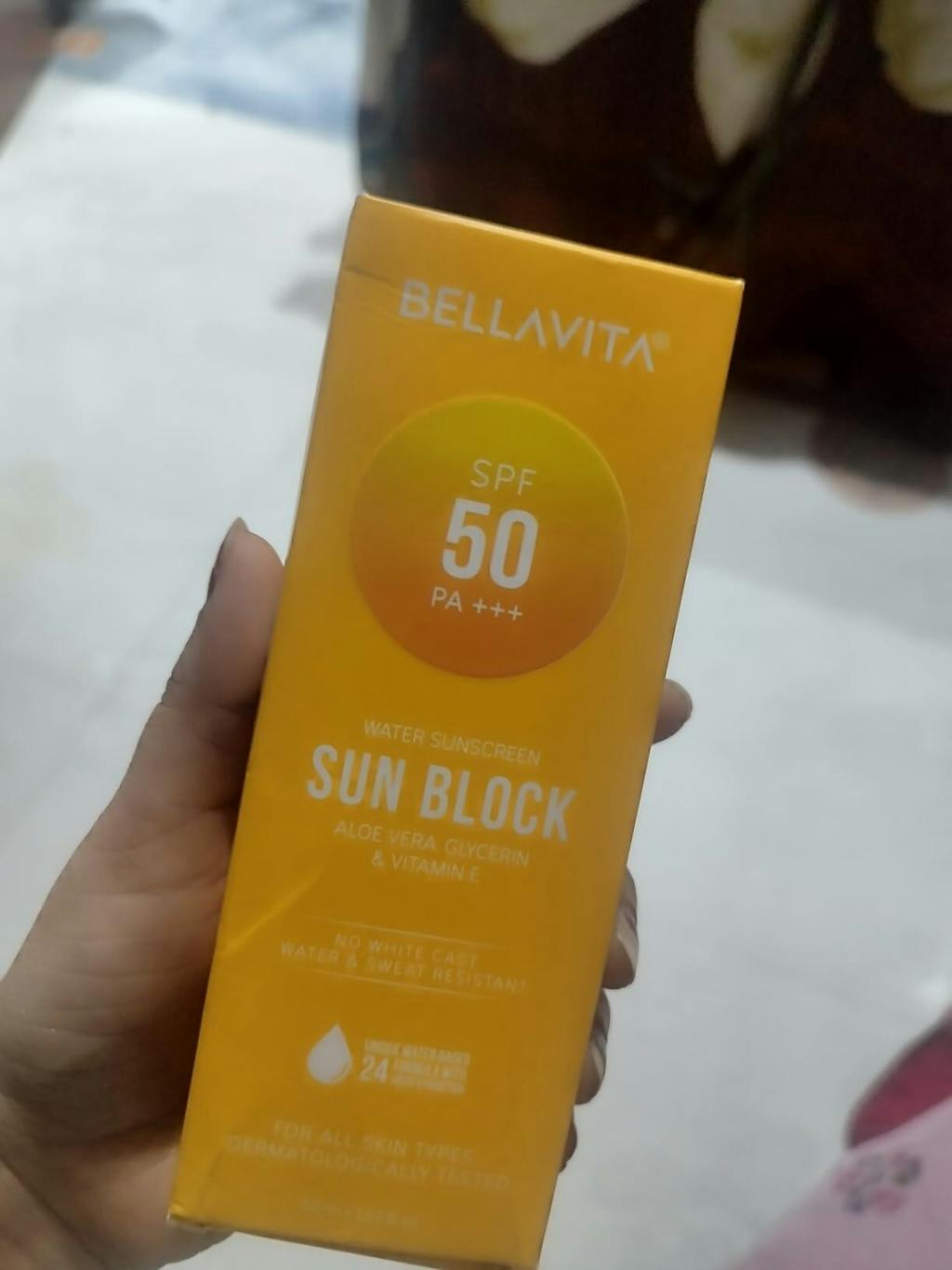 Water Based Sunscreen SPF 50 PA+++ | Lightweight & Non-Greasy ...
