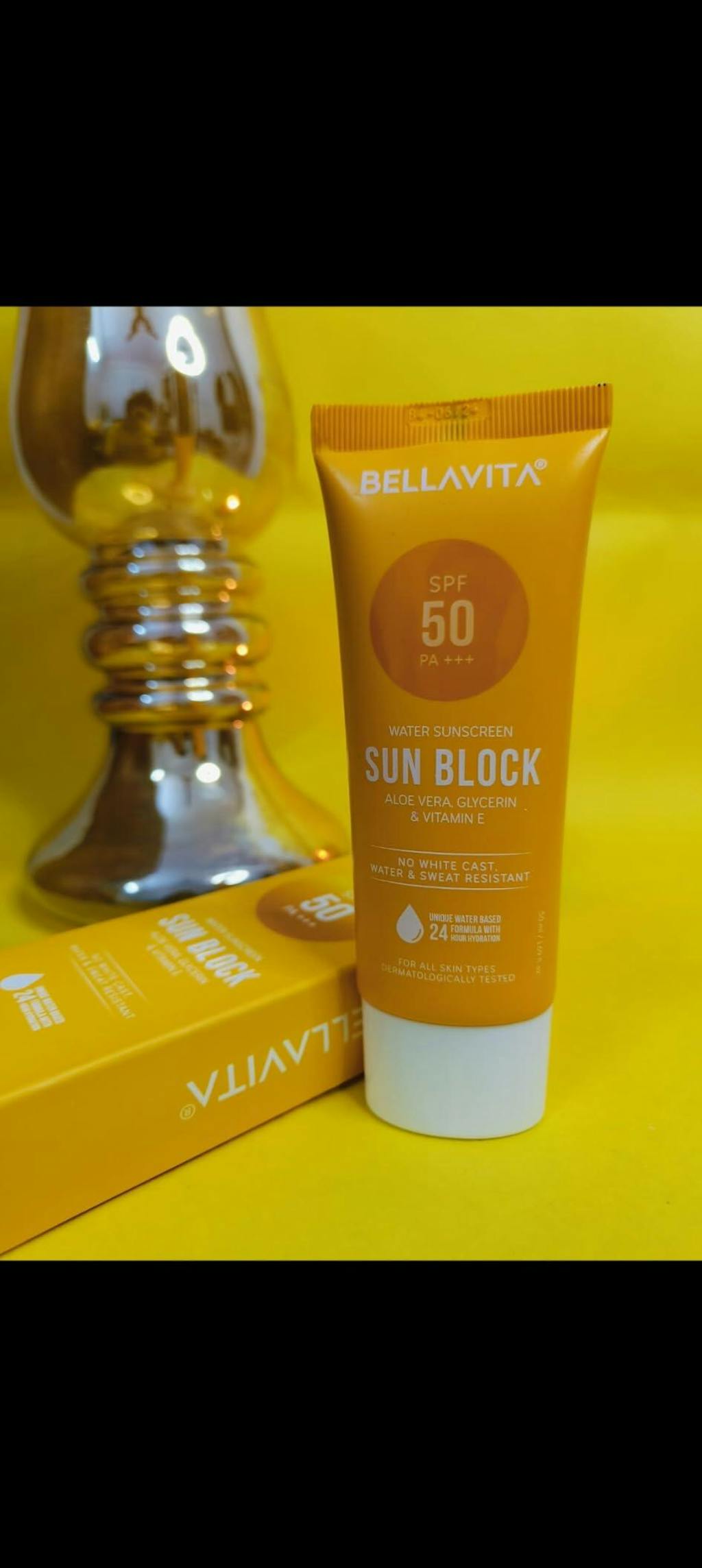 Water Based Sunscreen SPF 50 PA+++ | Lightweight & Non-Greasy ...