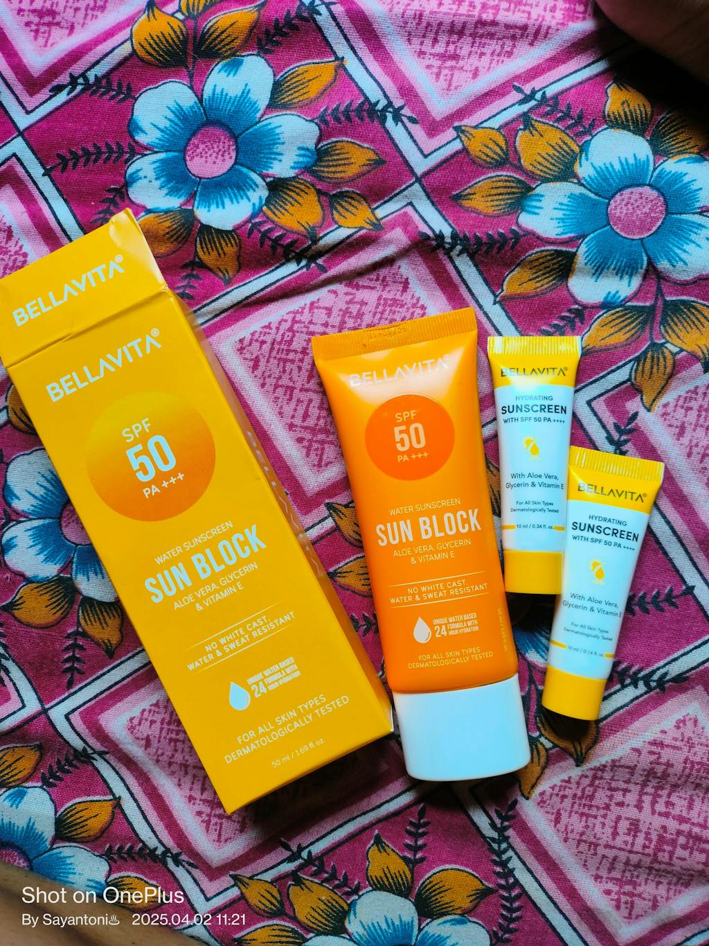 Water Based Sunscreen SPF 50 PA+++ | Lightweight & Non-Greasy ...