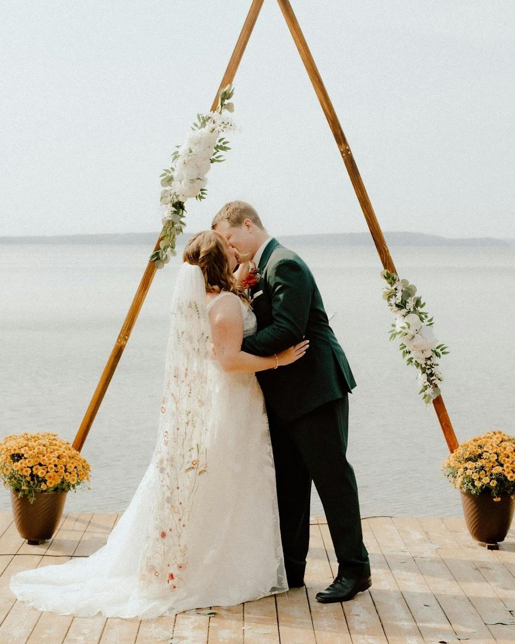 Vibrant Wildflower | Floral Wedding Veil – Belle Botanical Creations LLC