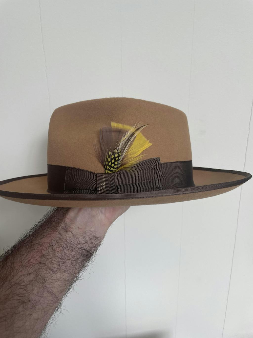 The Fox Fedora - Camel – Bellissimo Hats